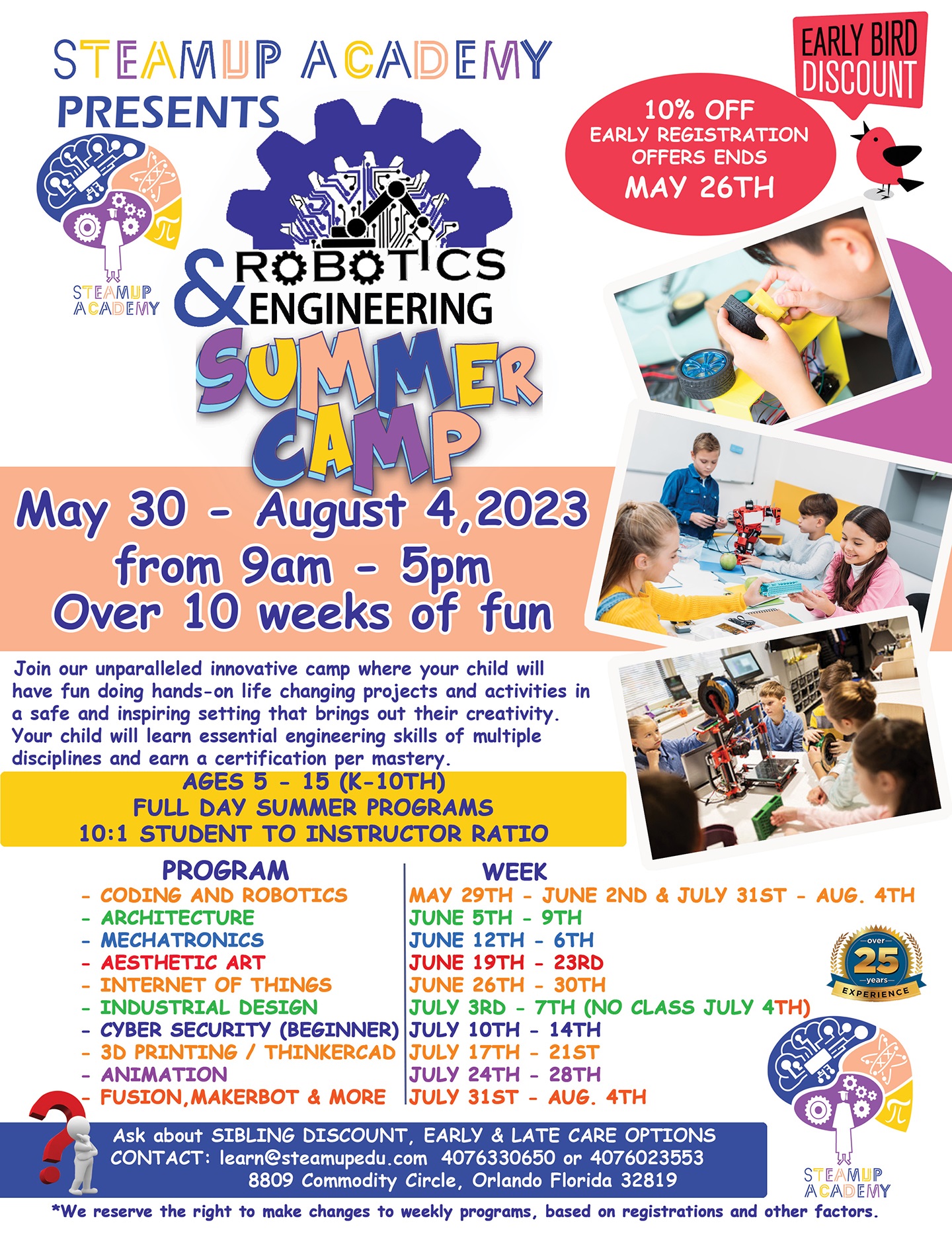 STEAMUP Academy - Orlando, Florida